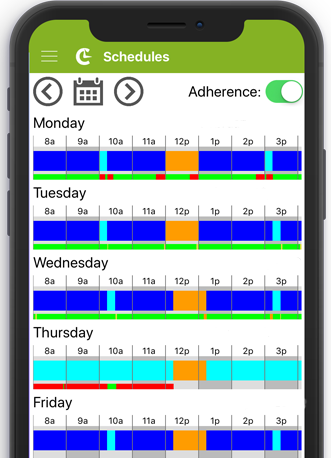 What is Schedule Adherence for Workforce Management Companies